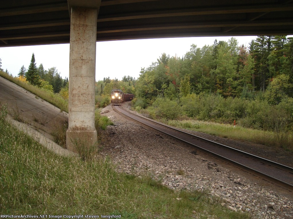WC Aproaching The Goose Lake Bridge